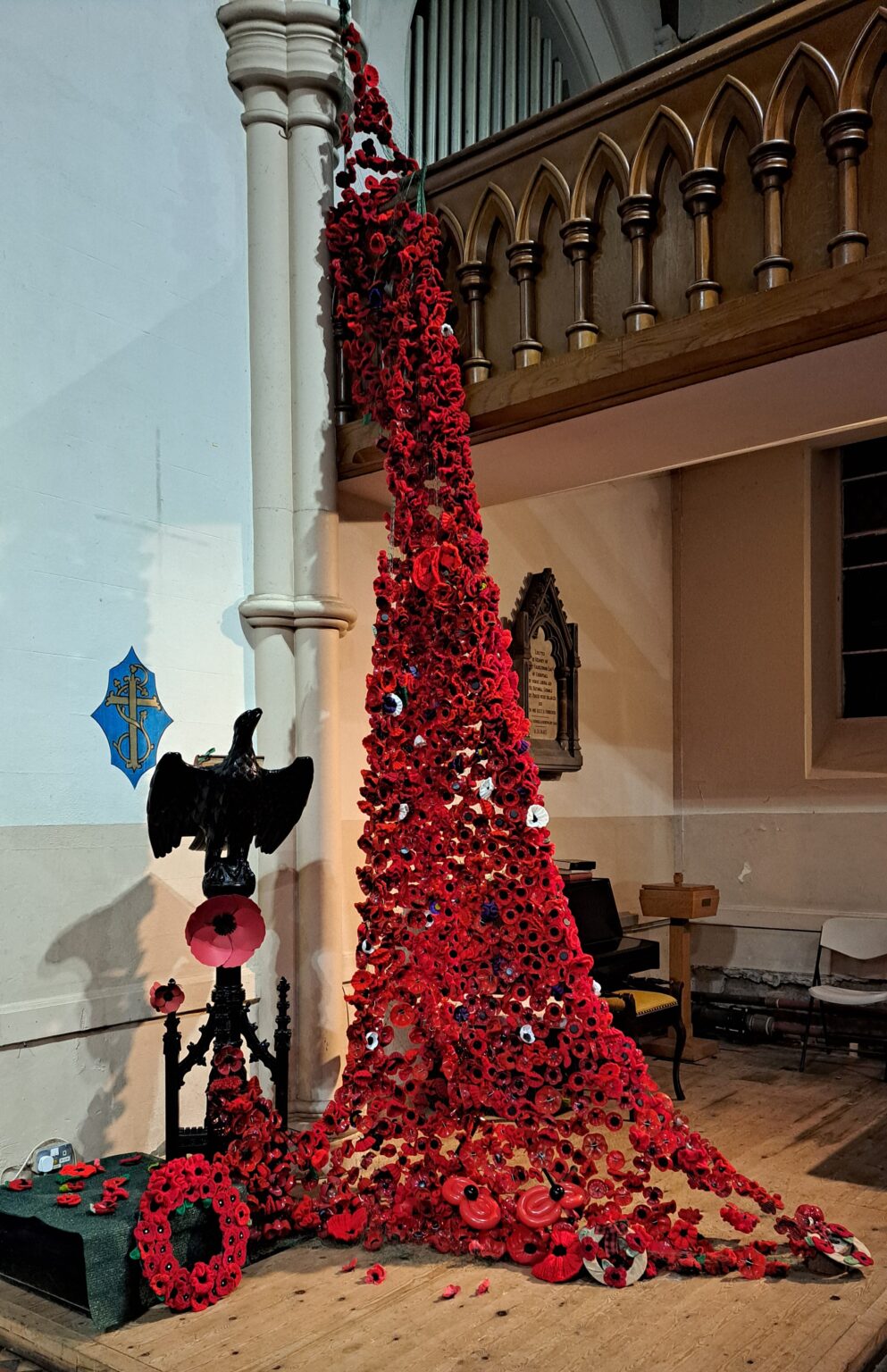 St Peter’s Poppy Cascade Brings Community Together - Diocese of Manchester